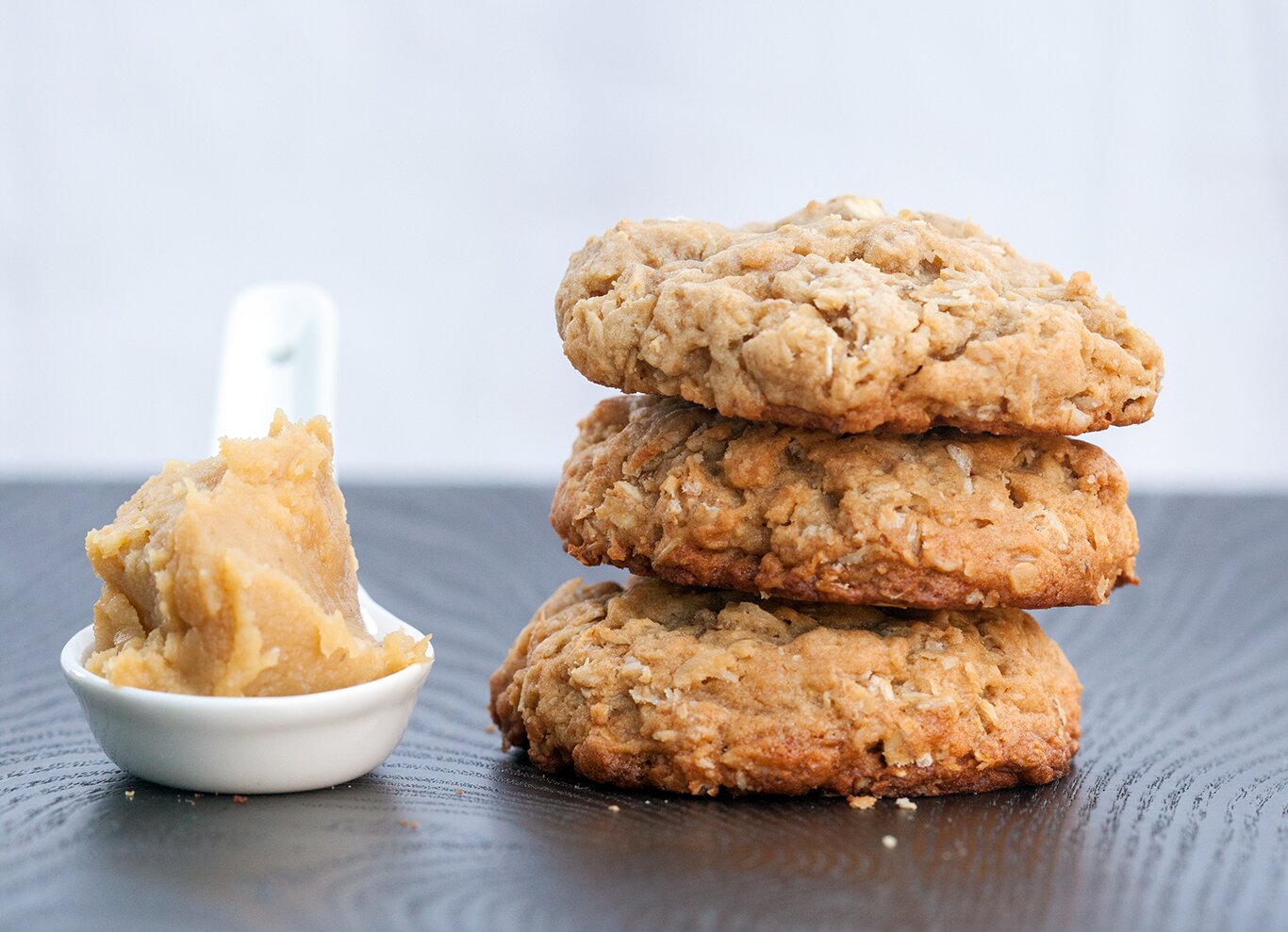 Miso-Oatmeal Cookies | Spache the Spatula