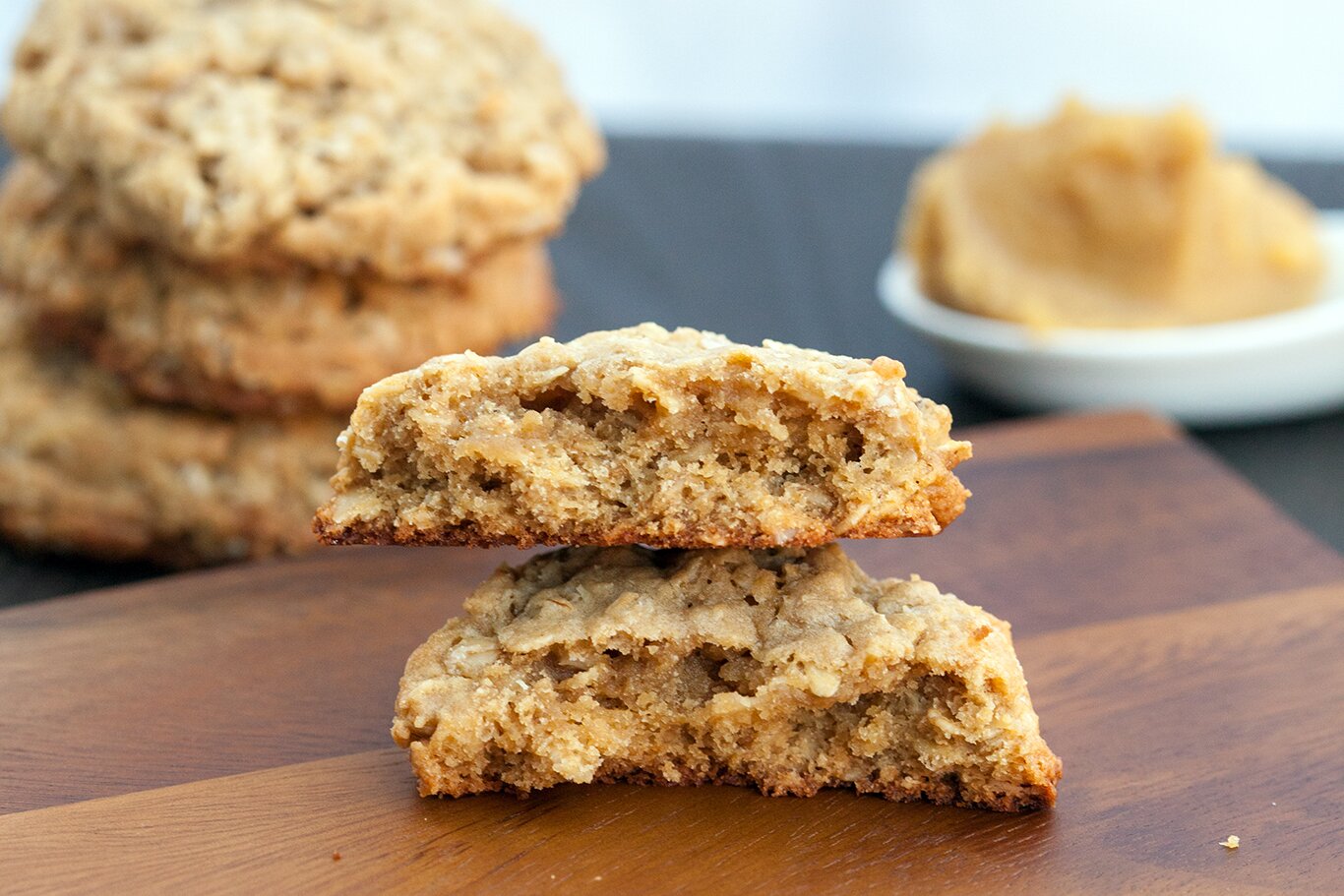 Miso-Oatmeal Cookies | Spache the Spatula