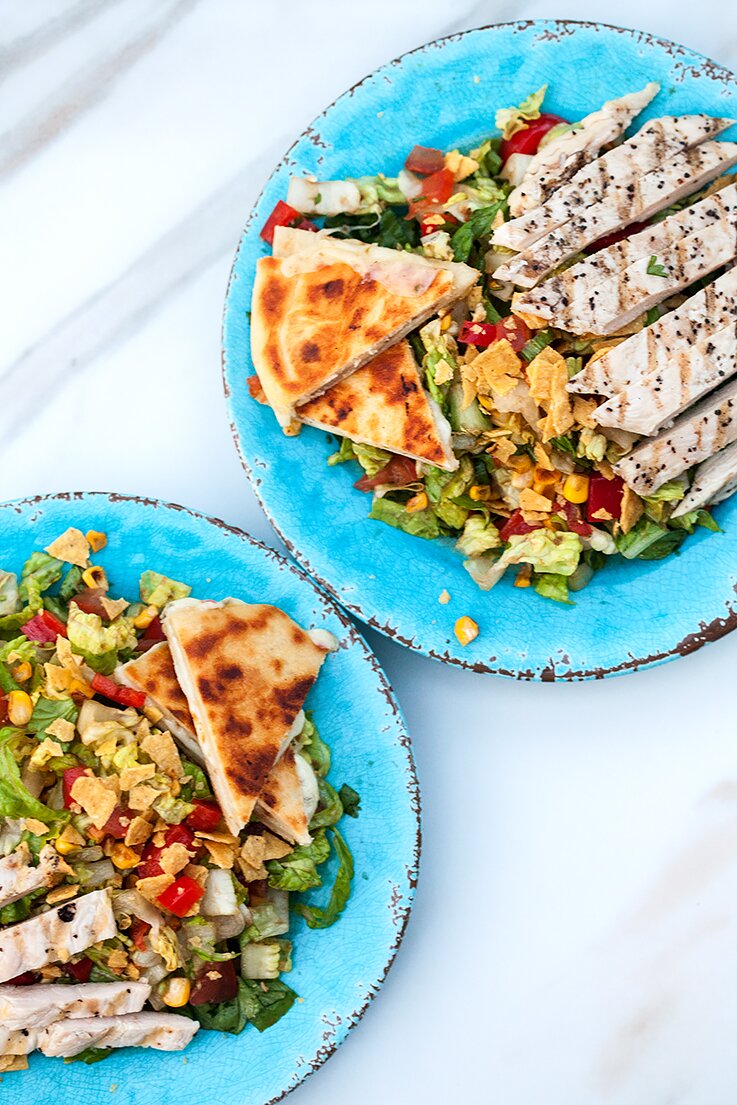 Quesadilla Blast Salad | Spache the Spatula