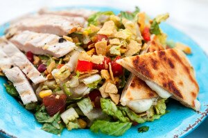Quesadilla Blast Salad | Spache the Spatula