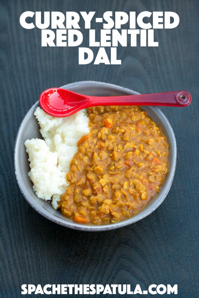 Curry-Spiced Red Lentil Dal | Spache the Spatula